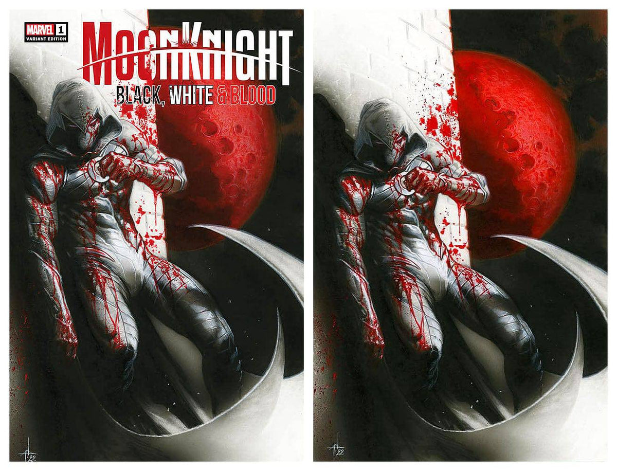 MOON KNIGHT: BLACK, WHITE & BLOOD #1 Gabriele Dell'Otto Variant Cover | 7 Ate 9 Comics