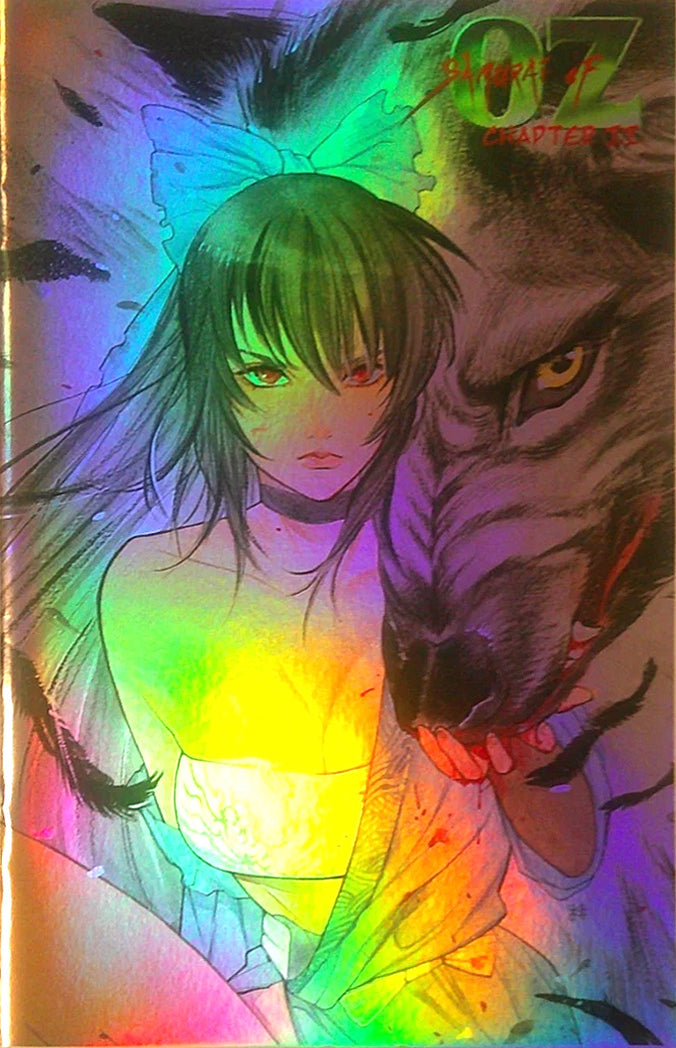 SAMURAI OF OZ #2 Peach Momoko FOIL Trade Variant LTD To ONLY 150| 7 Ate 9 Comics