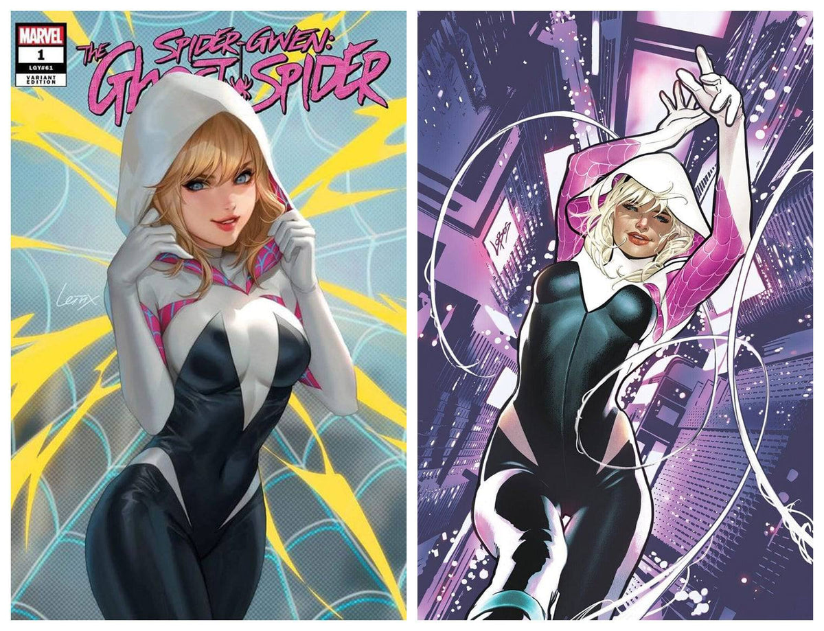 SPIDER-GWEN: GHOST-SPIDER #1 Leirix Li Variant Cover +1:50 Ratio Varia| 7 Ate 9 Comics