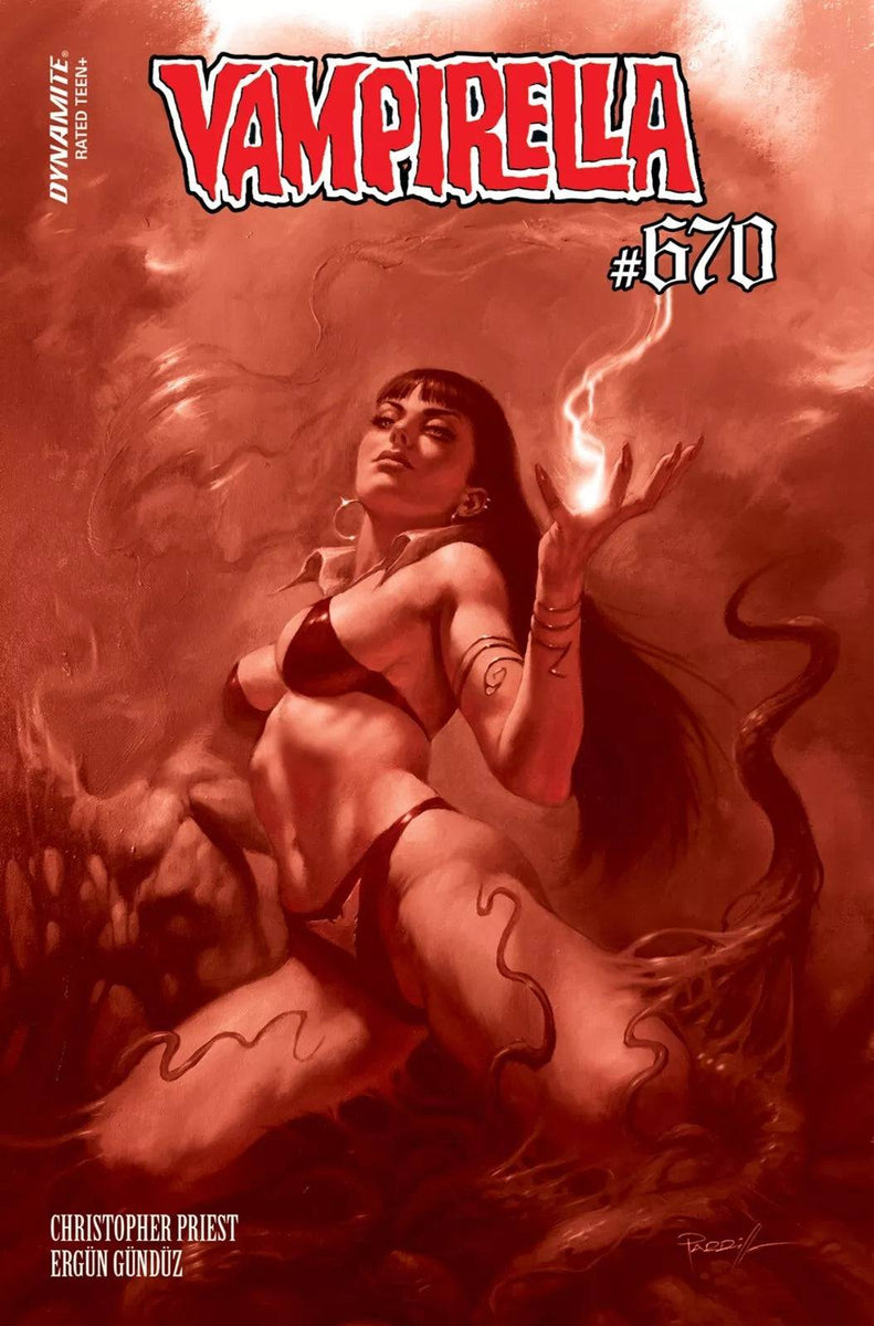 VAMPIRELLA #670 1:15 Lucio Parrillo Tint Variant Cover| 7 Ate 9 Comics