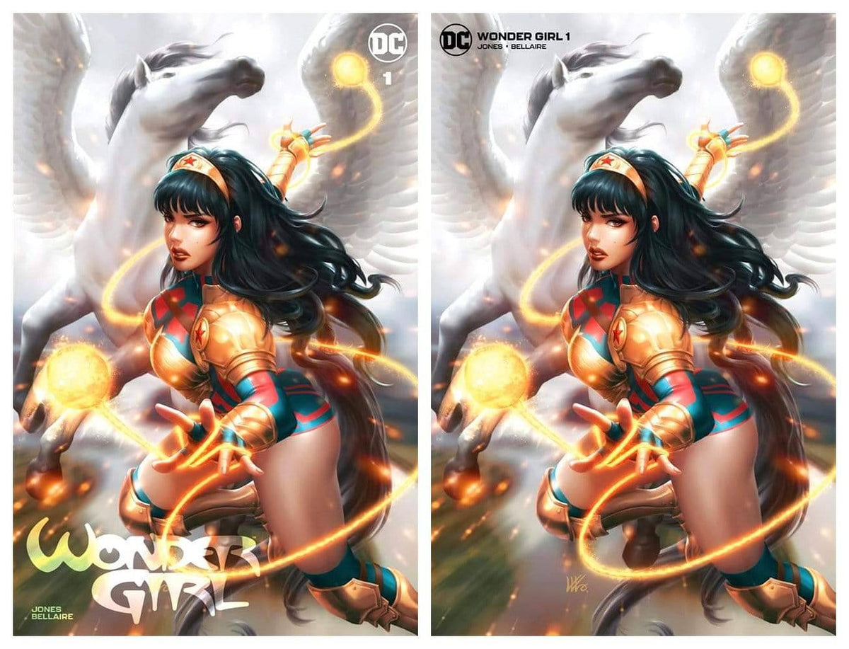 WONDER GIRL #1 Kendrick "KUNKKA" Lim Variant Cover Set| 7 Ate 9 Comics