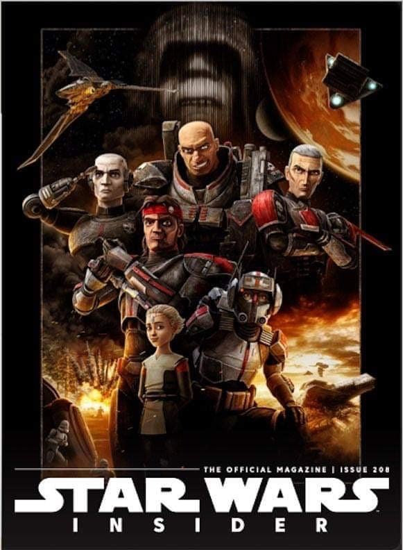 STAR WARS INSIDER MAGAZINE #208 featuring the fan-favorite clone unit ...