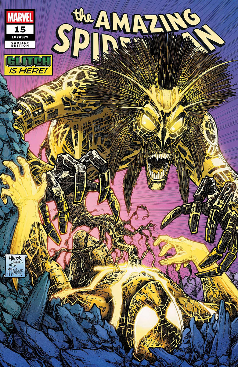 AMAZING SPIDER-MAN #15 1st Appearance of GLITCH - LIMITED TO ONLY 1000| 7 Ate 9 Comics