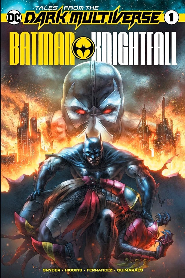 DARK MULTIVERSE: BATMAN KNIGHTFALL #1 Alan Quah Variant Cover Limited ...