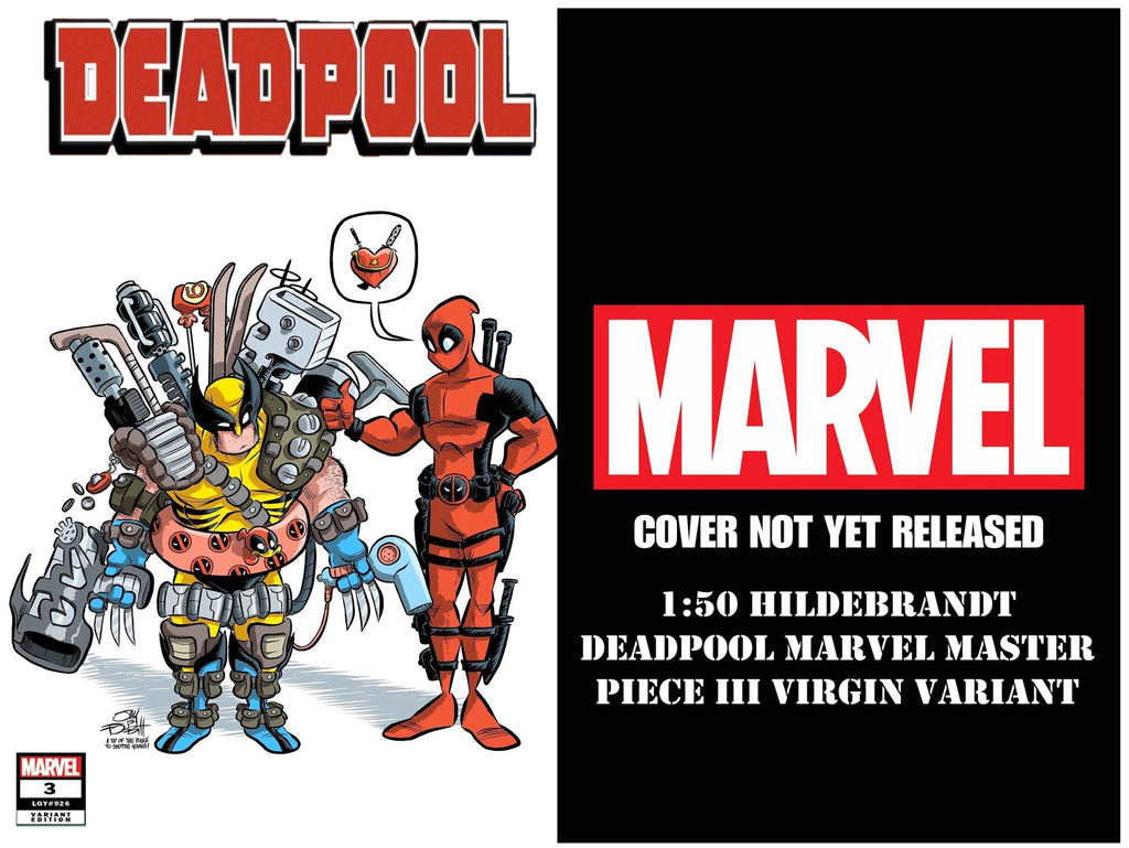 DEADPOOL #3 Jay Fosgitt Variant Cover + 1:50 Ratio Cover | 7 Ate 9 Comics