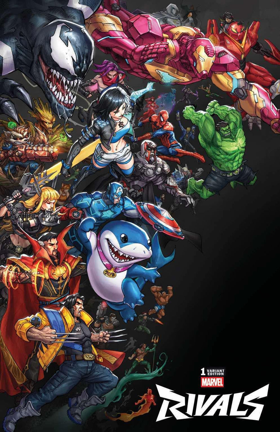 MARVEL RIVALS #1 Alan Quah Variant Cover LTD To 1000 Worldwide + Inclu ...