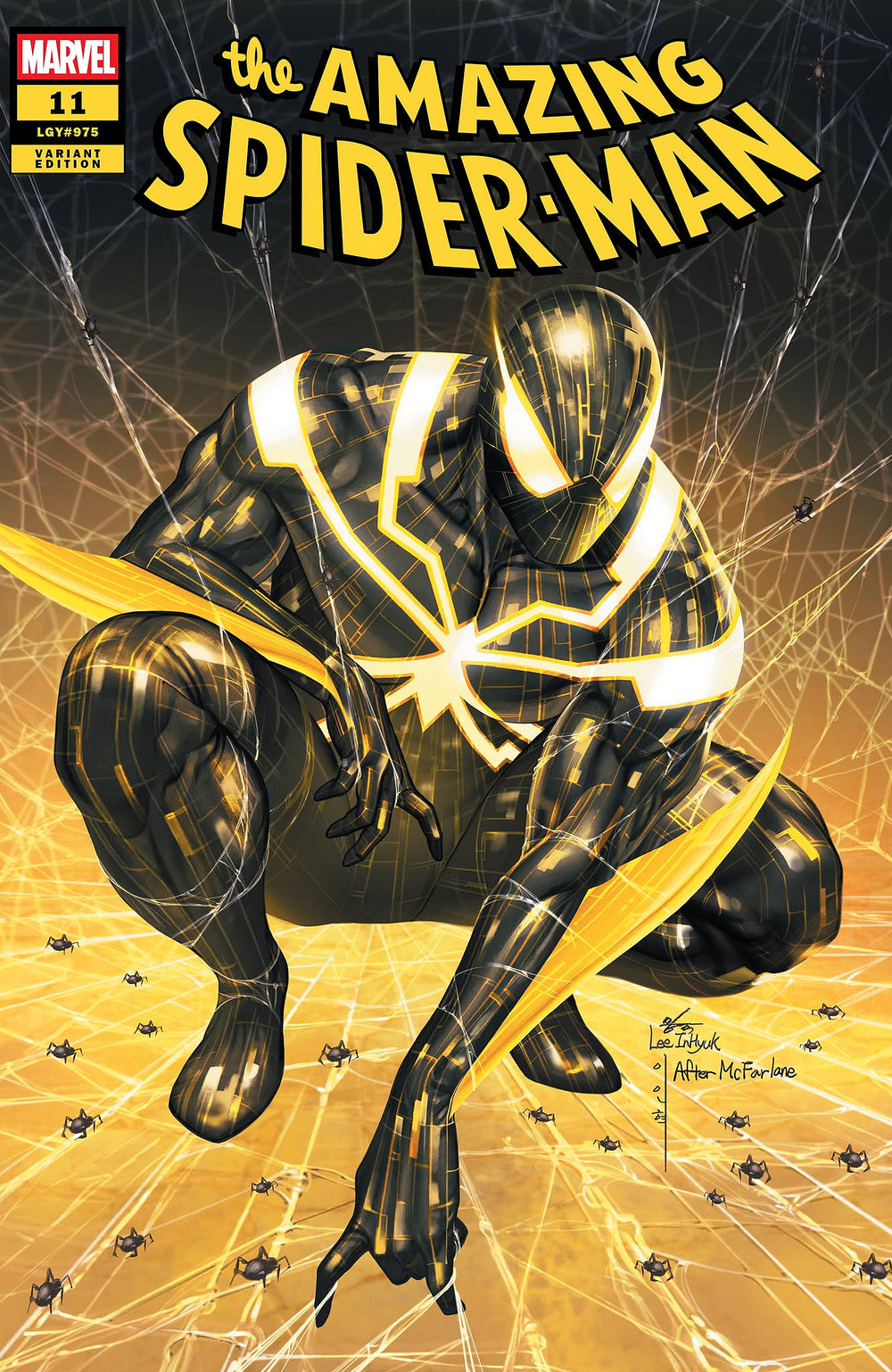 AMAZING SPIDER-MAN #11 NYCC 2025 Inhyuk Lee Variant Cover Ltd To 800| 7 ...