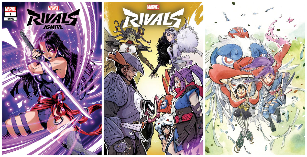 RIVALS IGNITE #1 Godtail Variant Cover LTD To 1000 Worldwide With COA ...