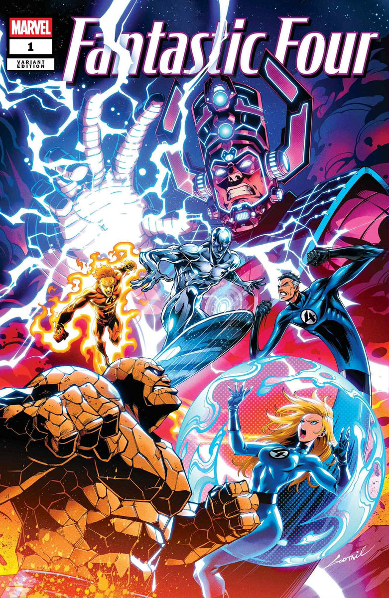 FANTASTIC FOUR #1 SDCC 2025 Godtail Variant Cover Limited To 1000| 7 Ate 9 Comics