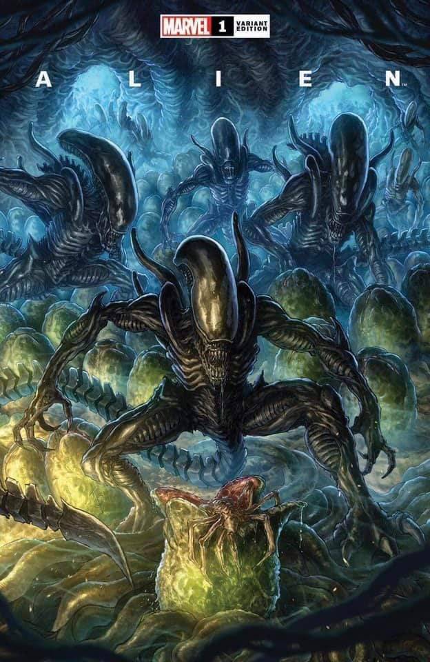 ALIEN #1 Alan Quah Trade Variant| 7 Ate 9 Comics