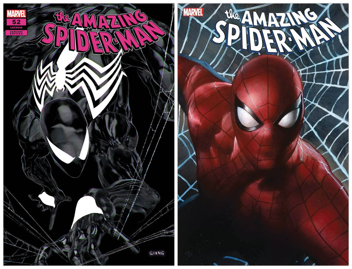 AMAZING SPIDER-MAN #52 John Giang Variant Cover + 1:25 Ratio Variant| 7 ...