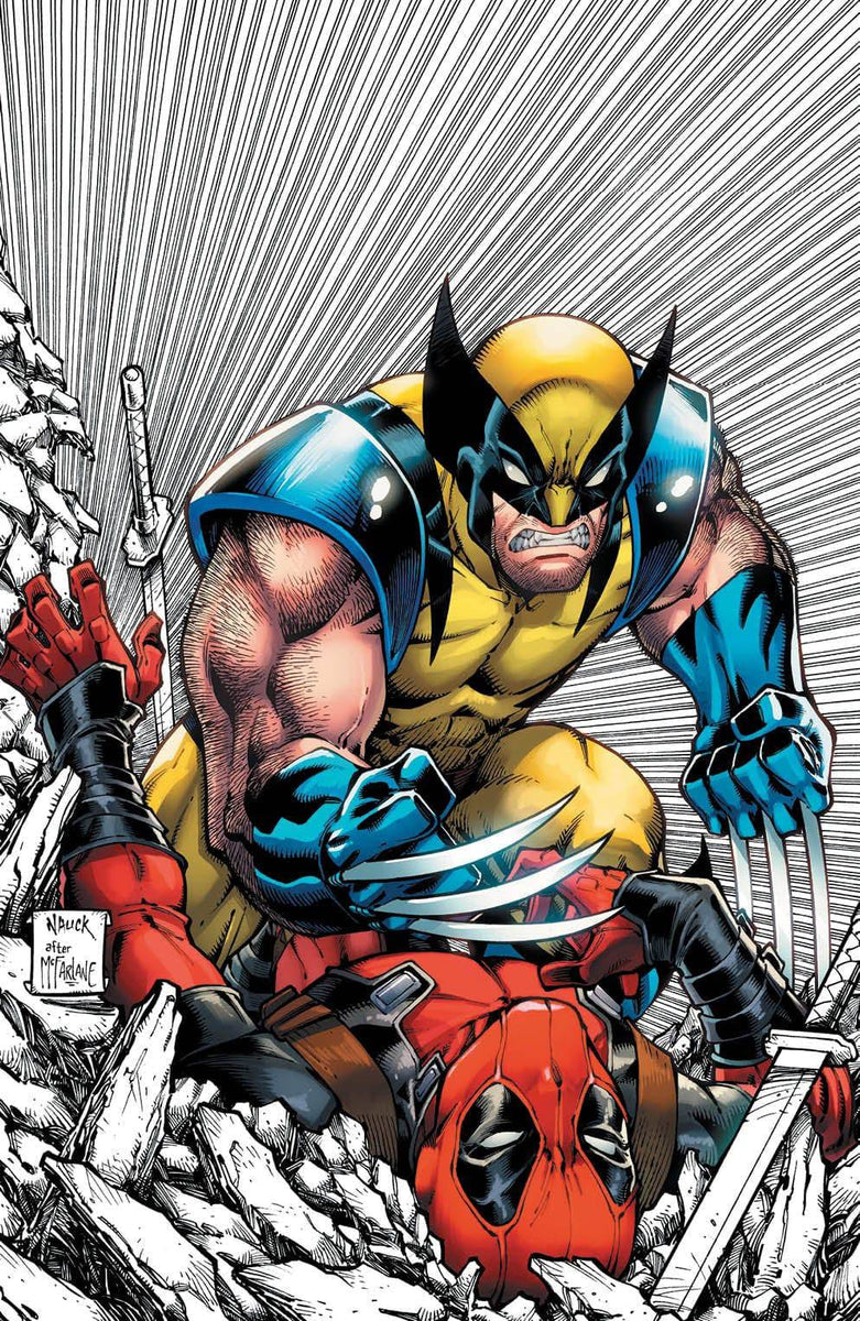 DEADPOOL #1 SDCC 2024 Todd Nauck Colour Splash Virgin Variant Homage L ...