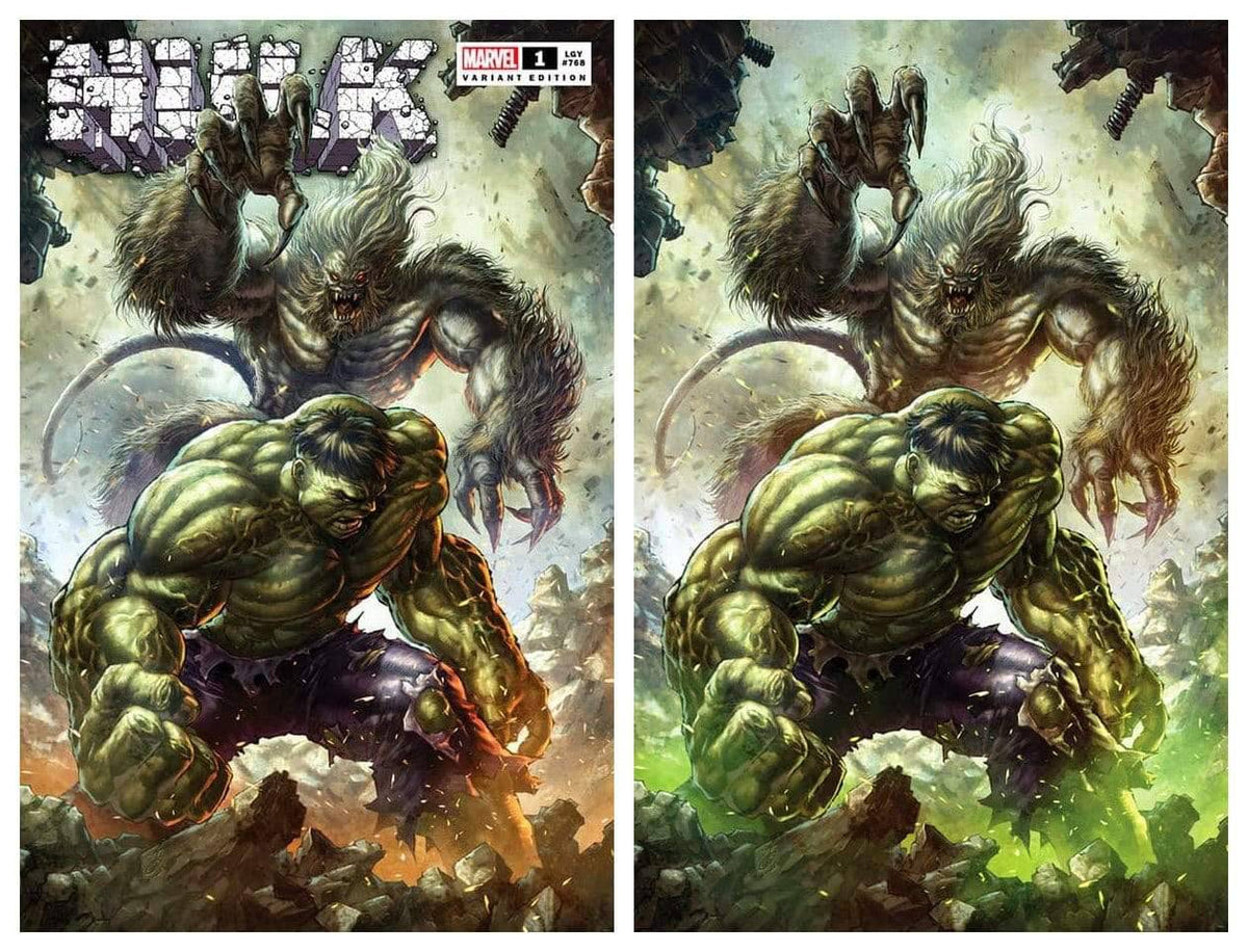 HULK #1 Alan Quah Variant Cover Set| 7 Ate 9 Comics