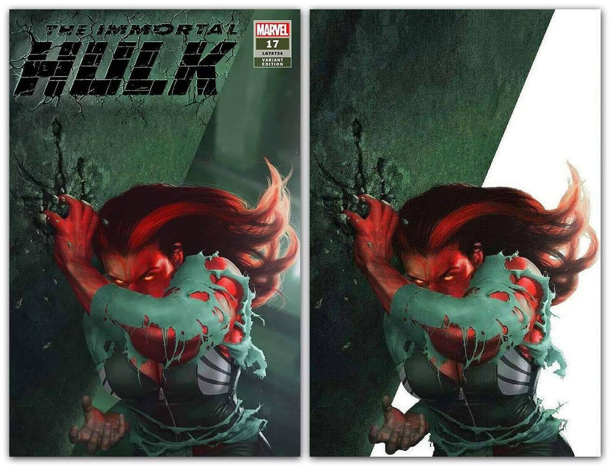 IMMORTAL HULK #17 Razzah Variant Cover Set| 7 Ate 9 Comics