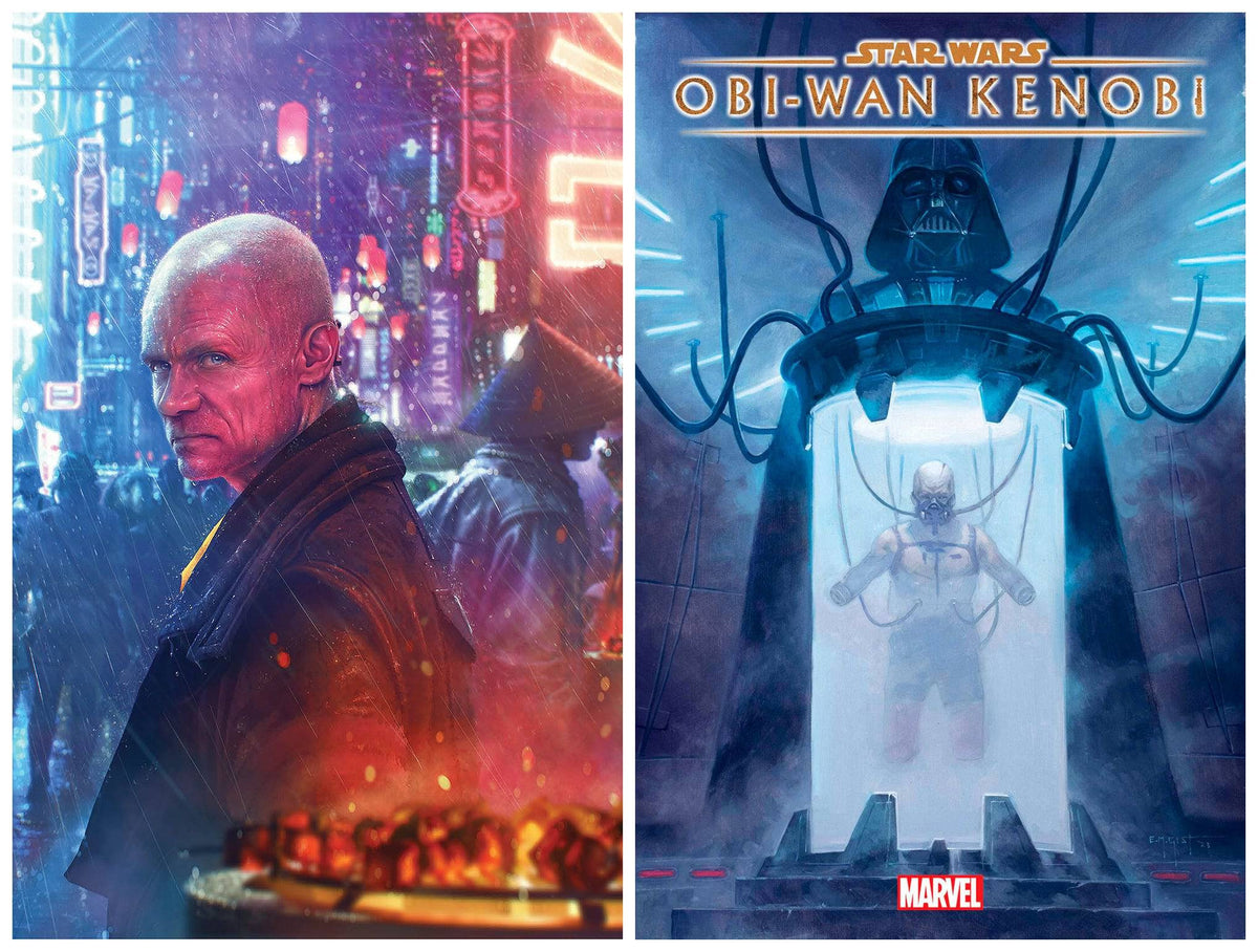 STAR WARS: OBI-WAN KENOBI #2 Rahzzah Virgin Variant + 1:25 Variant Cov ...