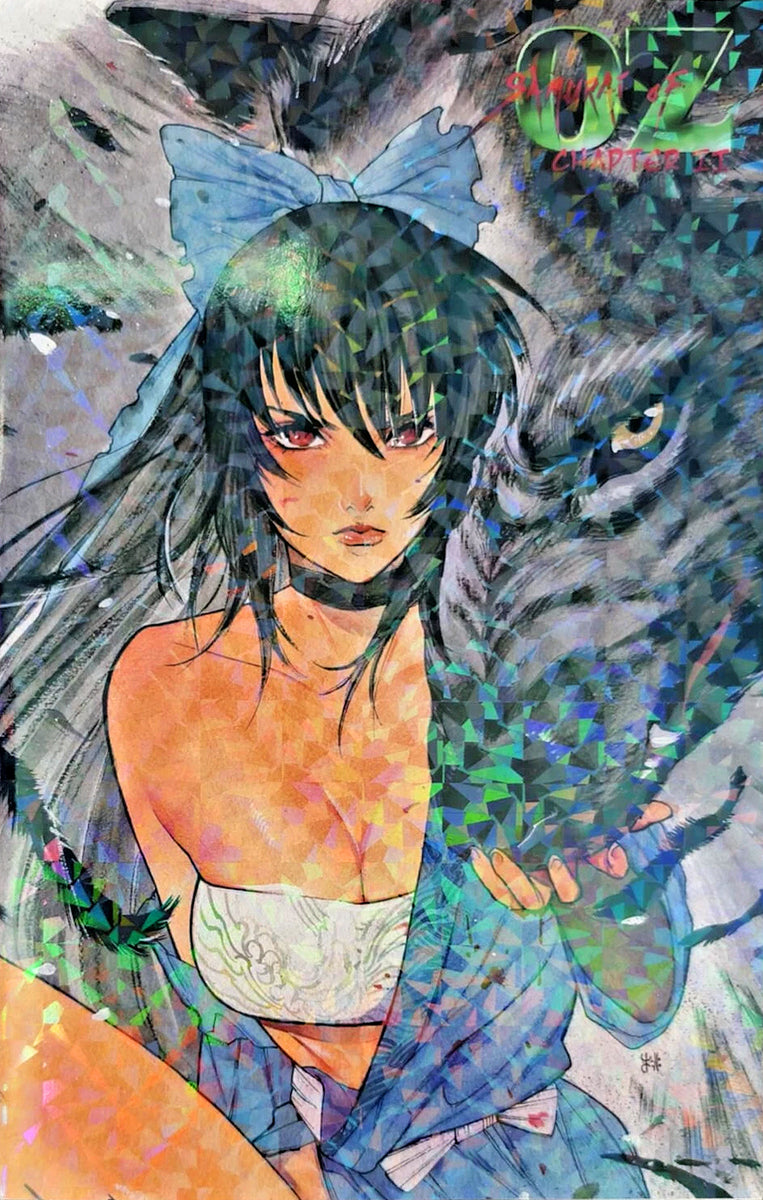 SAMURAI OF OZ #2 Peach Momoko Crystal Fleck Trade Variant LTD To ONLY | 7 Ate 9 Comics