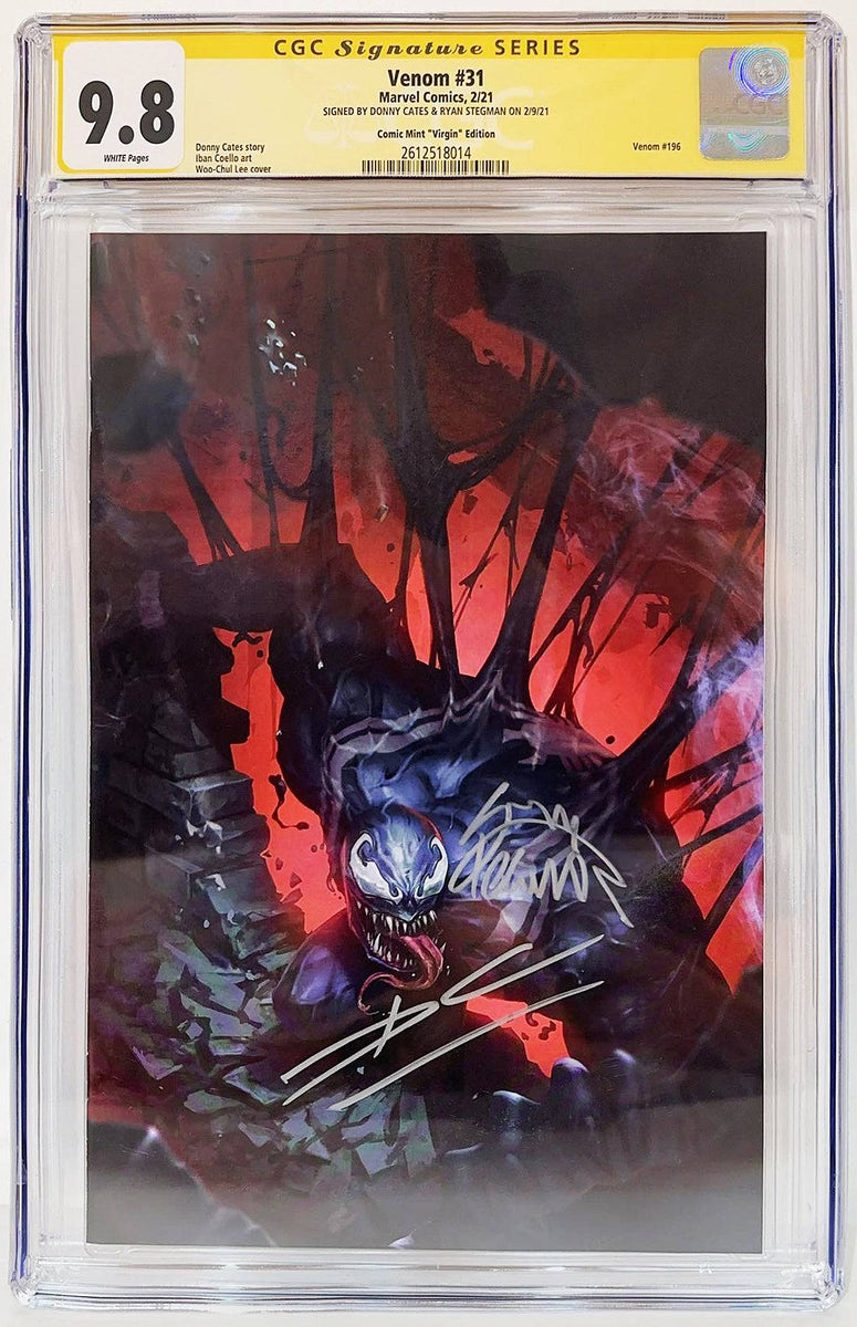 VENOM #31 CGC 9.8 Skan Srisuwan Variant SIGNED by Donny Cates & Ryan S ...