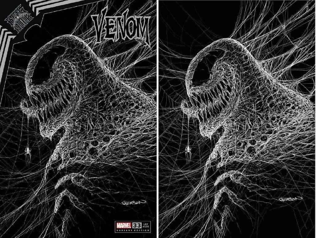 VENOM #33 Patrick Gleason - Webhead Virgin Variant Set LTD To 1500 Set ...