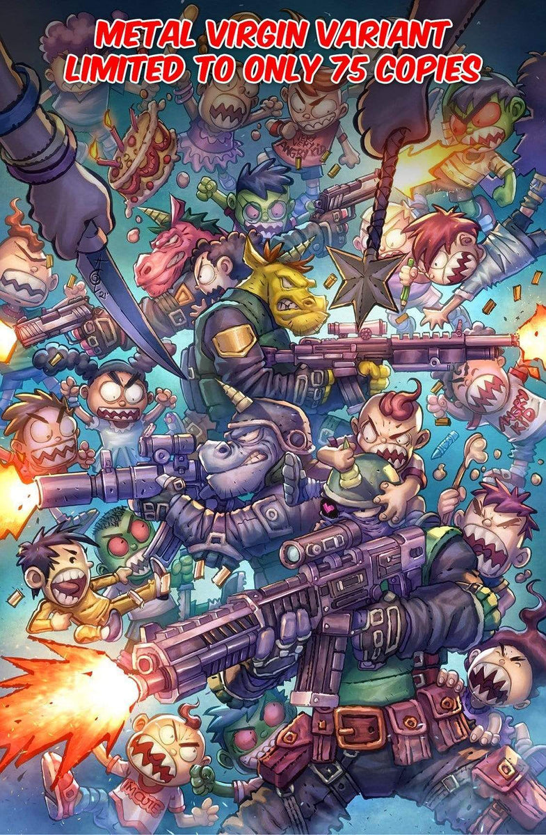 WARCORNS: BIRTHDAY BASH: ONE SHOT #1 Alan Quah Variants - COVER OPTION ...
