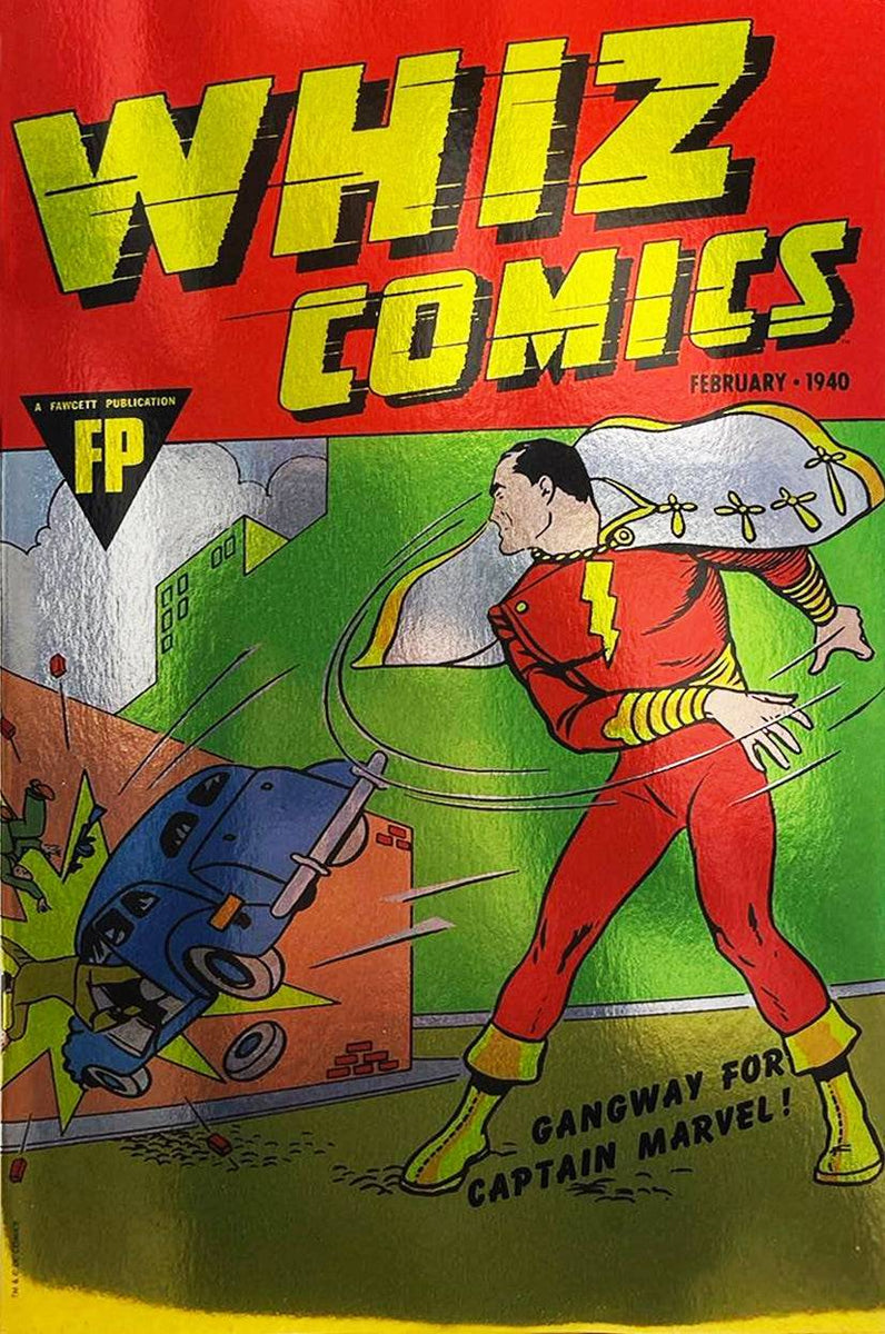 WHIZ COMICS #2 MEGACON 2023 Exclusive FOIL Variant 1st SHAZAM LTD To O ...